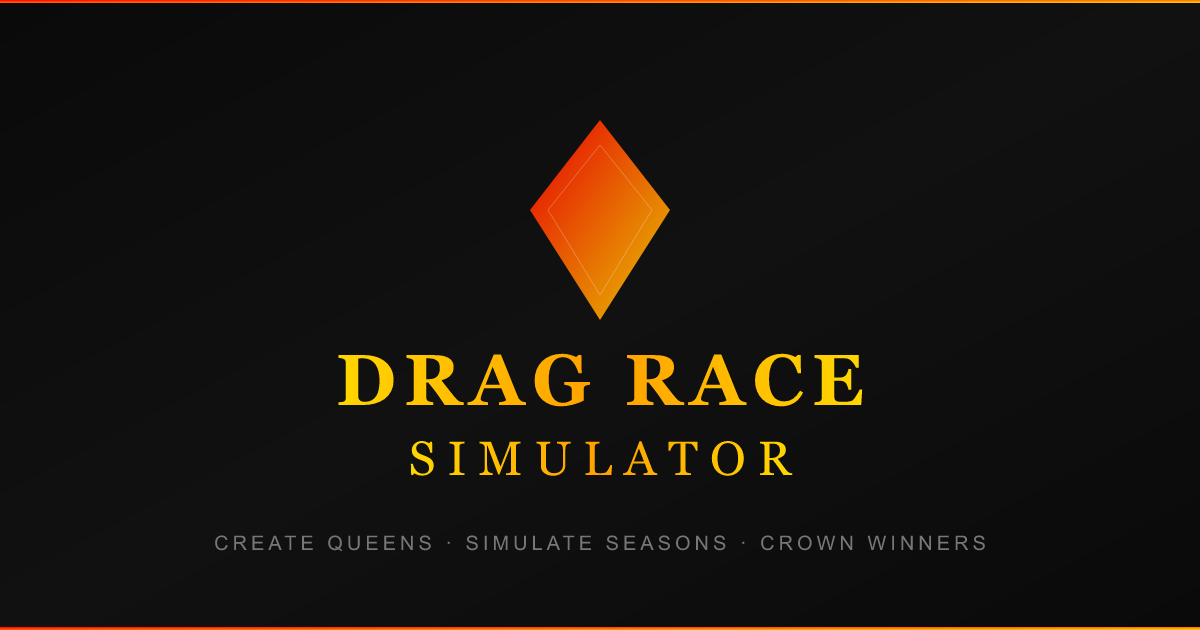 Drag Race Simulator